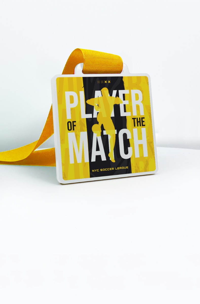 White Aluminium Medals | Custom Medals | MedalStudio