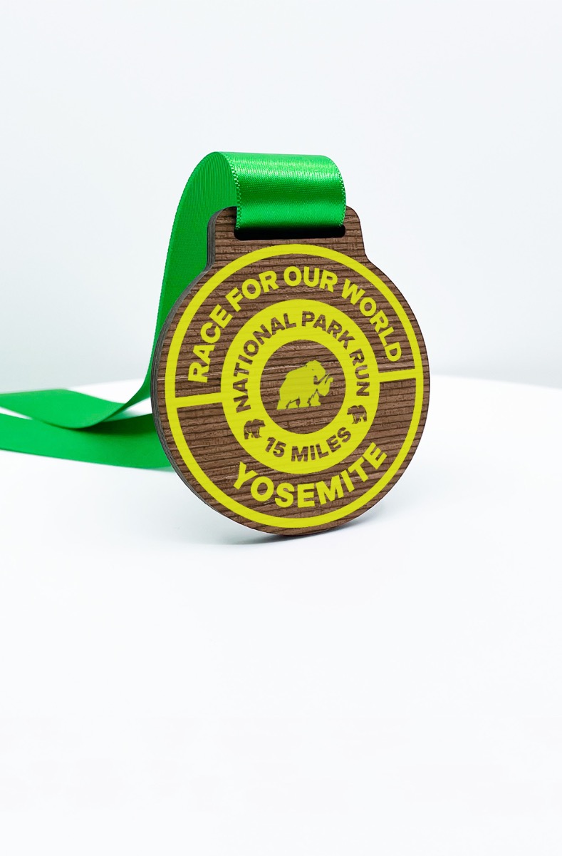 Walnut Round Medals | Custom Medals | MedalStudio